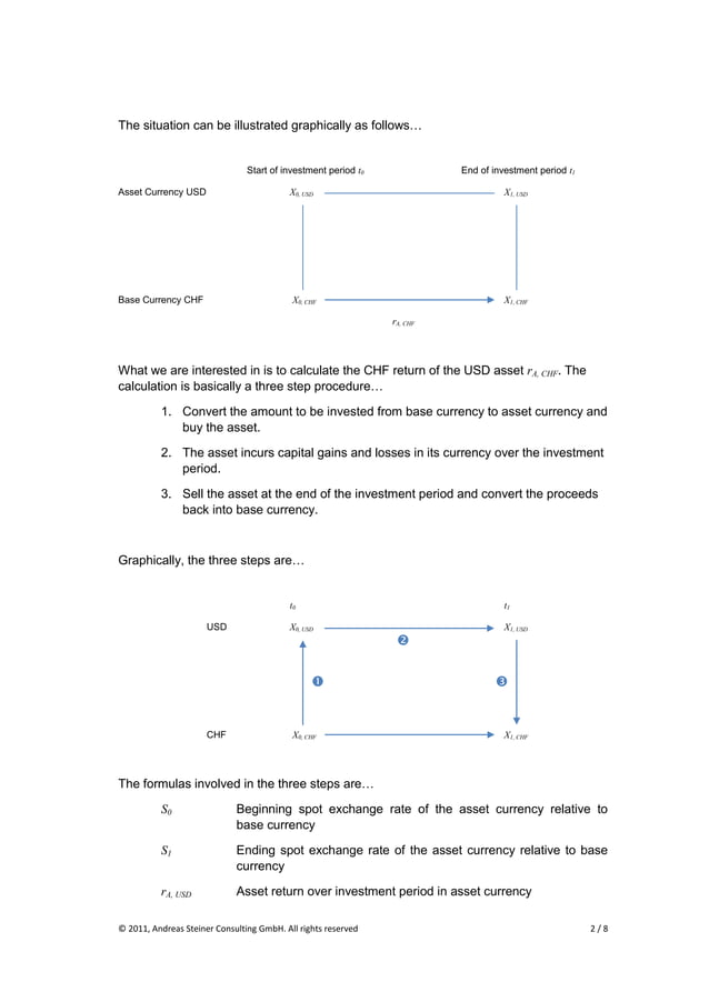 Currency Hedged Return Calculations | PDF | Hedge Funds | Personal Investing