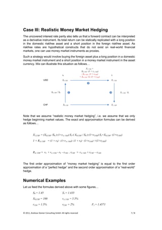 Currency Hedged Return Calculations | PDF | Hedge Funds | Personal ...