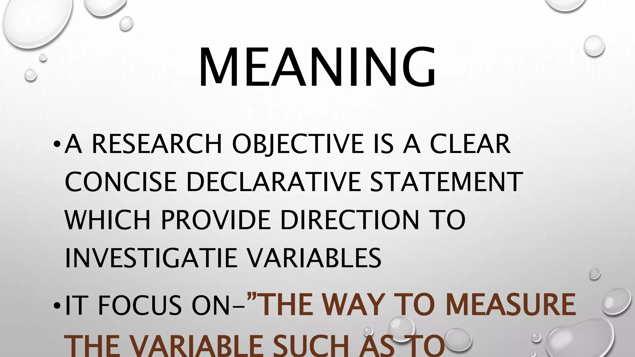 Research objective | PPTX