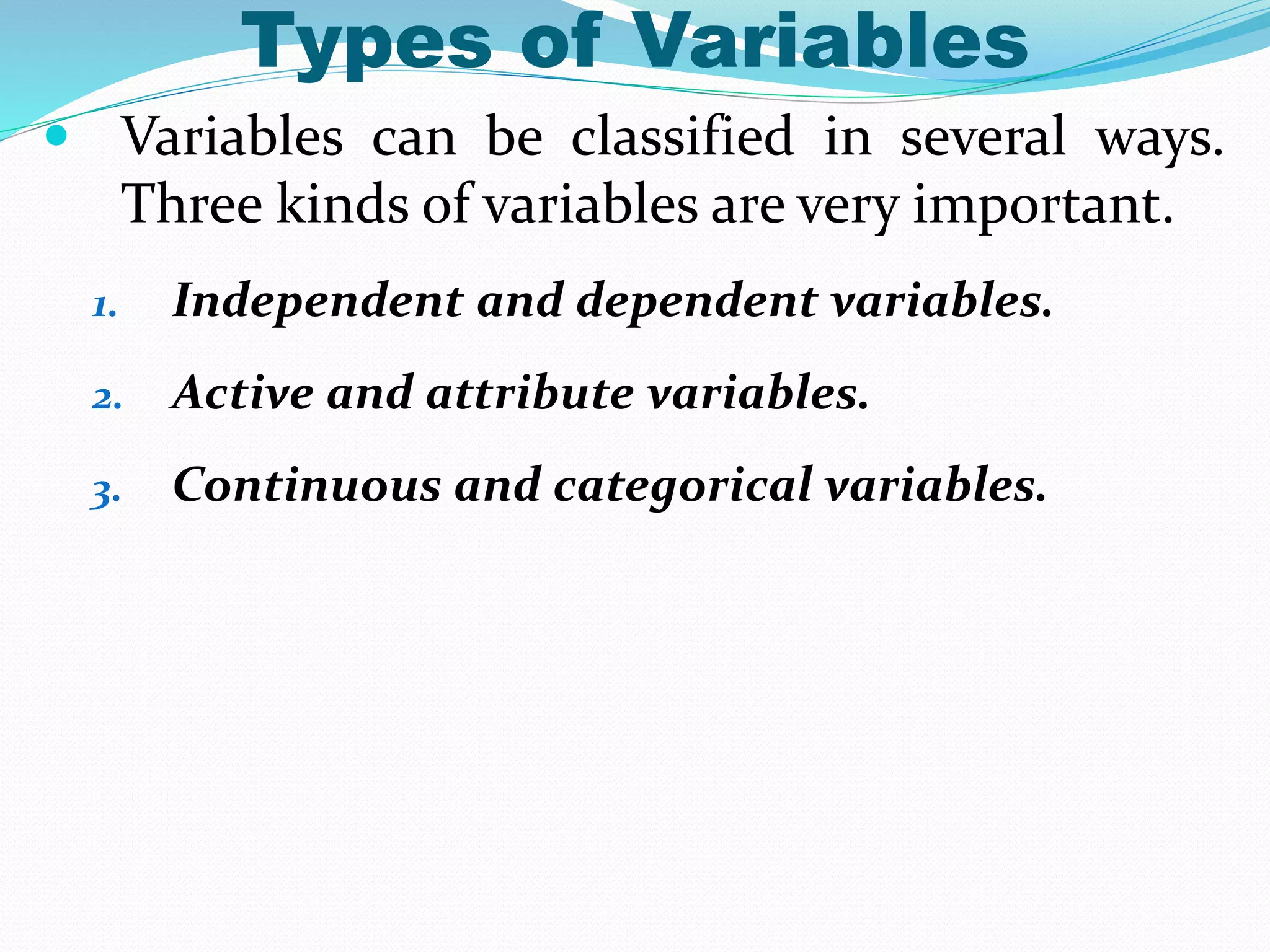 Objective and Characteristics of Scientific Research, Nature and types ...