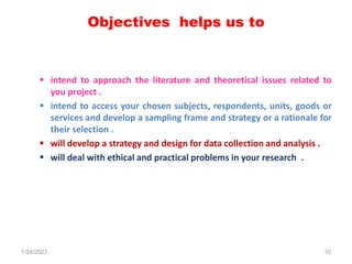 RESEARCH OBJECTIVE.pptx