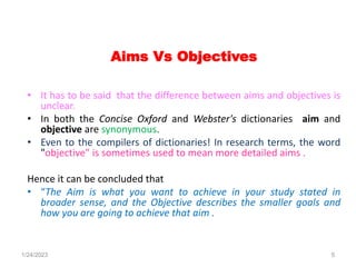 RESEARCH OBJECTIVE.pptx