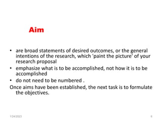 RESEARCH OBJECTIVE.pptx