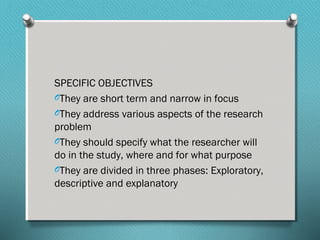 Research objectives | PPT | Educational Assessment | Education
