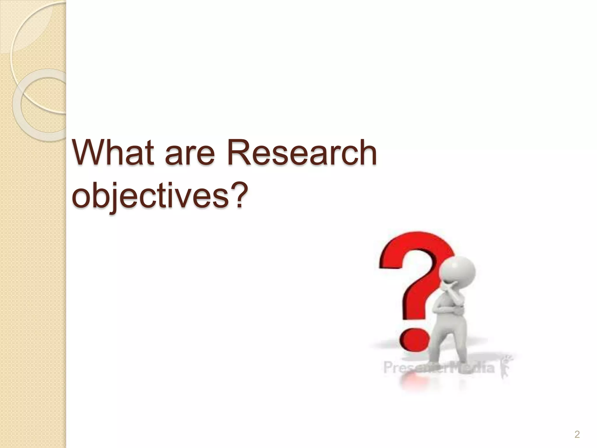 Research objectives | PPTX