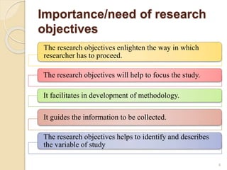 Research objectives | PPT