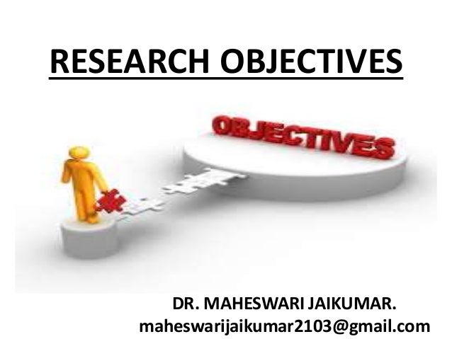 RESEARCH OBJECTIVES