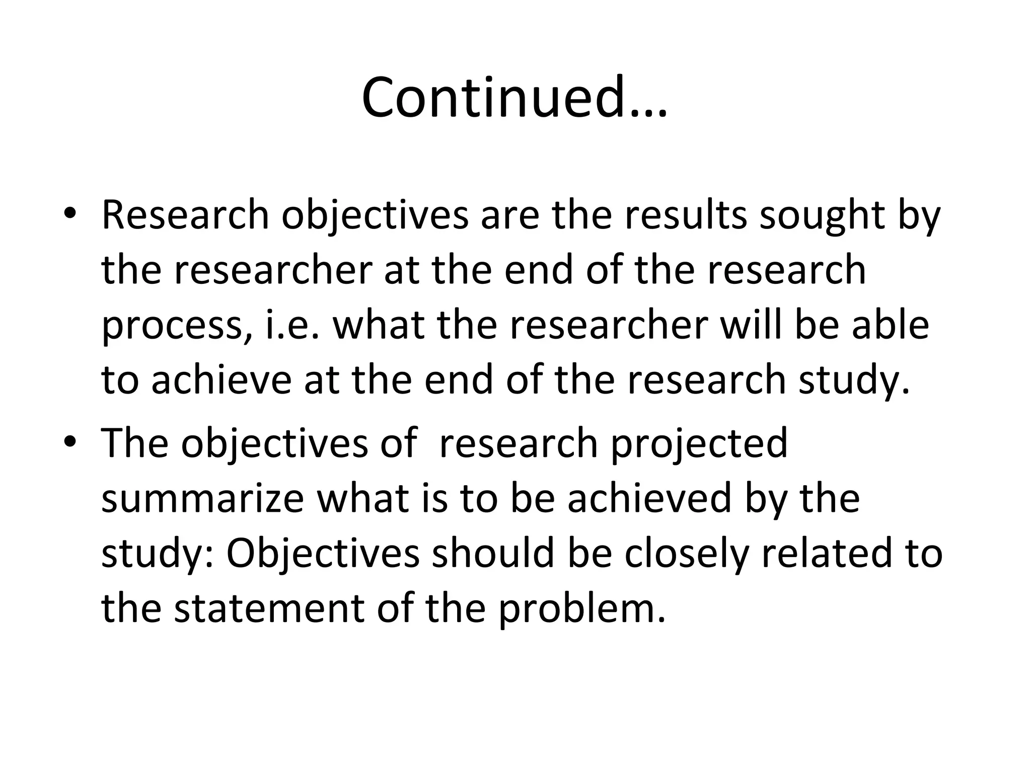 Research_Objectives (2).pptx | Educational Assessment | Education