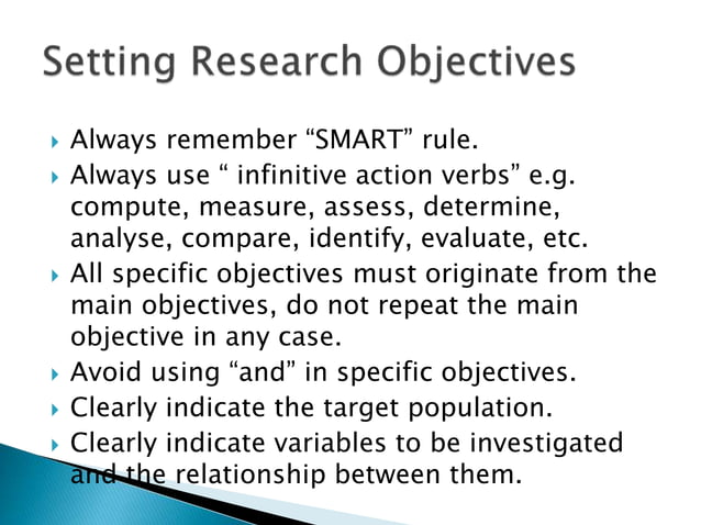 Research Objectives, Questions & Significance of the study | PPTX ...