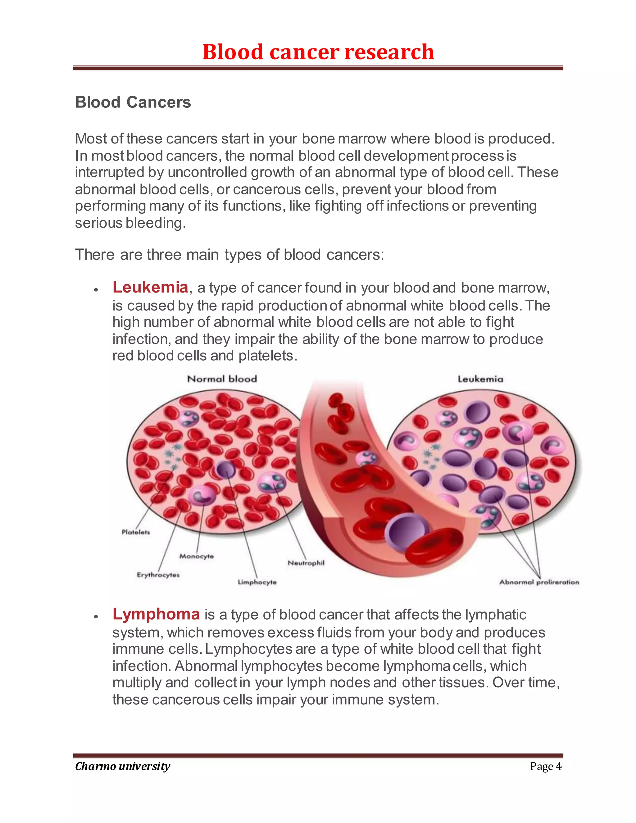 Blood Cancer Docx