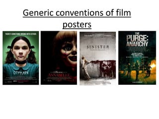 Research of film posters | PPT