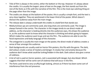 Research of film posters | PPT