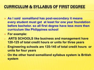 Research of somaliland education | PPT