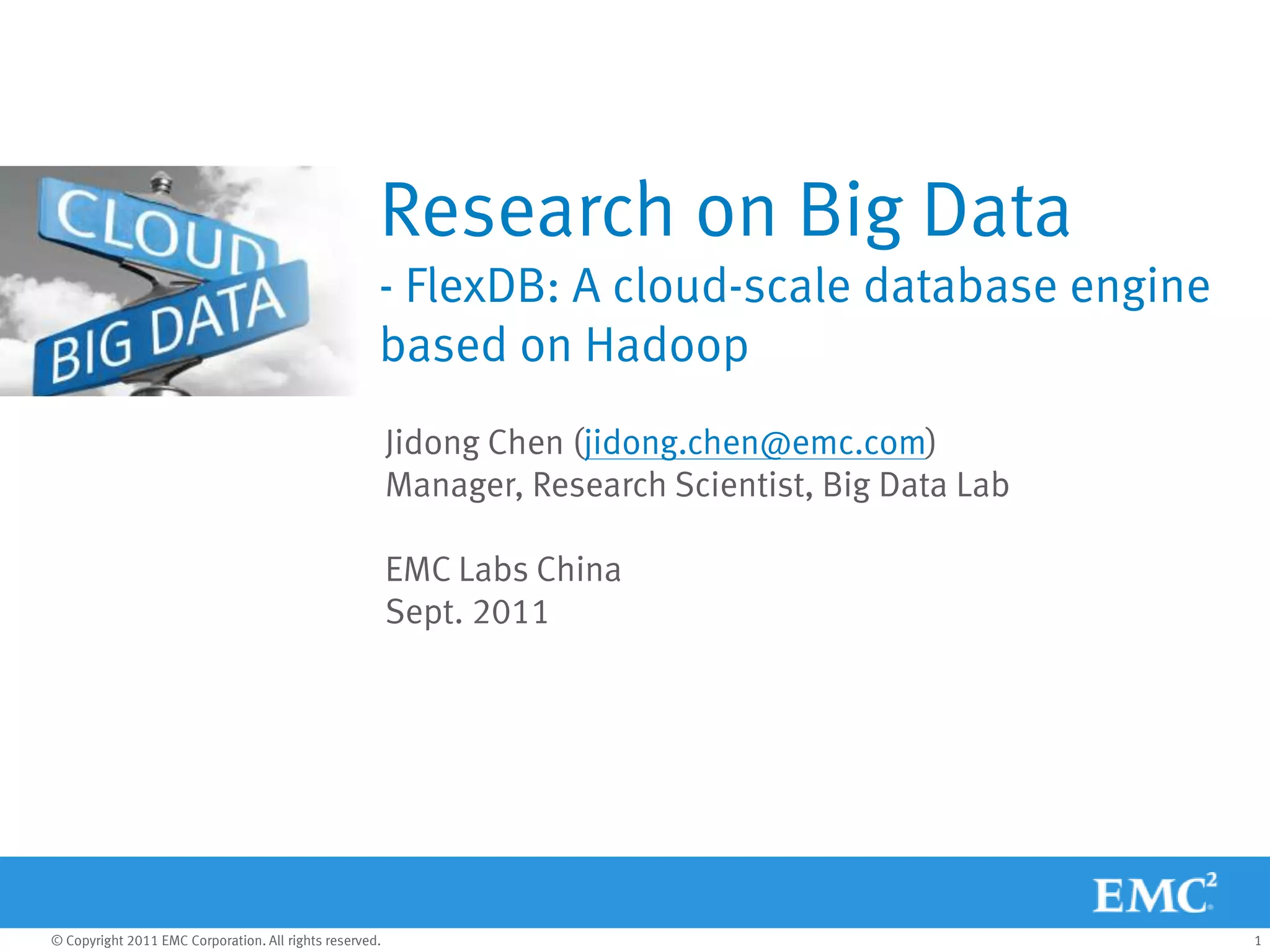 Research ON Big Data | PDF