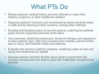 Physical Therapy | PPT