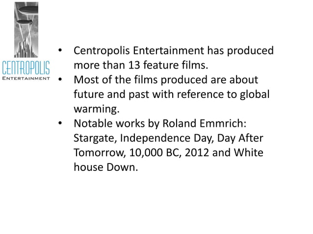 Research on centropolis entertainment (1) | PPTX