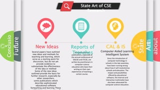 Research on Computer Science Education | PPT