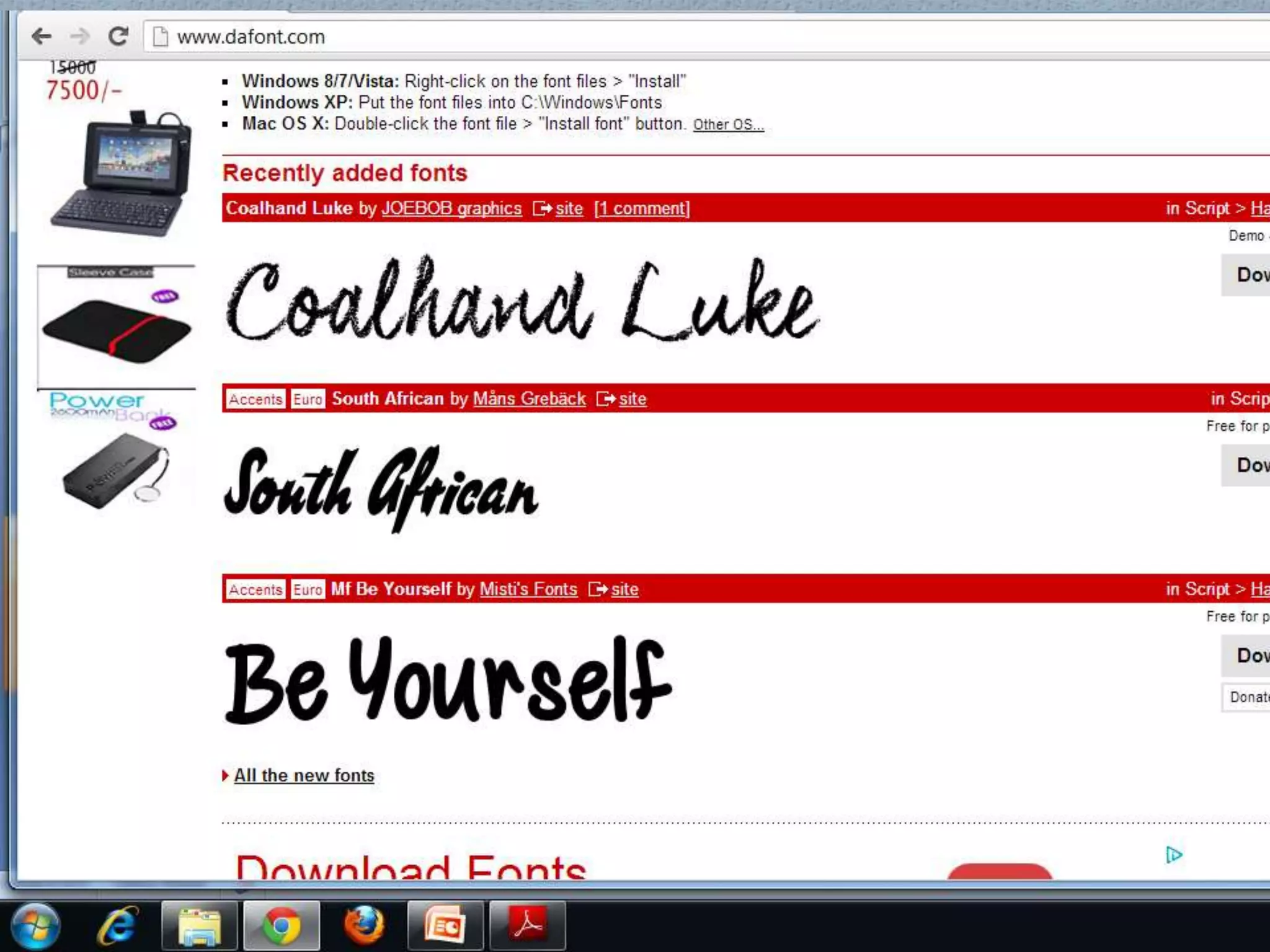 .Research on fonts for logo | PPTX