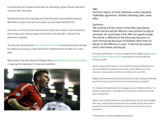 Research on gerrard | PPTX