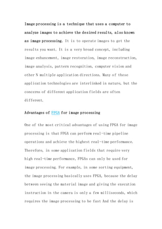Research on image processing based on fpga | PDF
