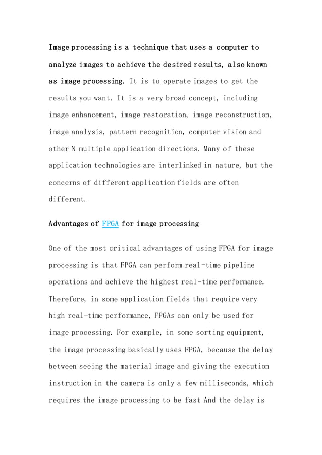 Research on image processing based on fpga | PDF