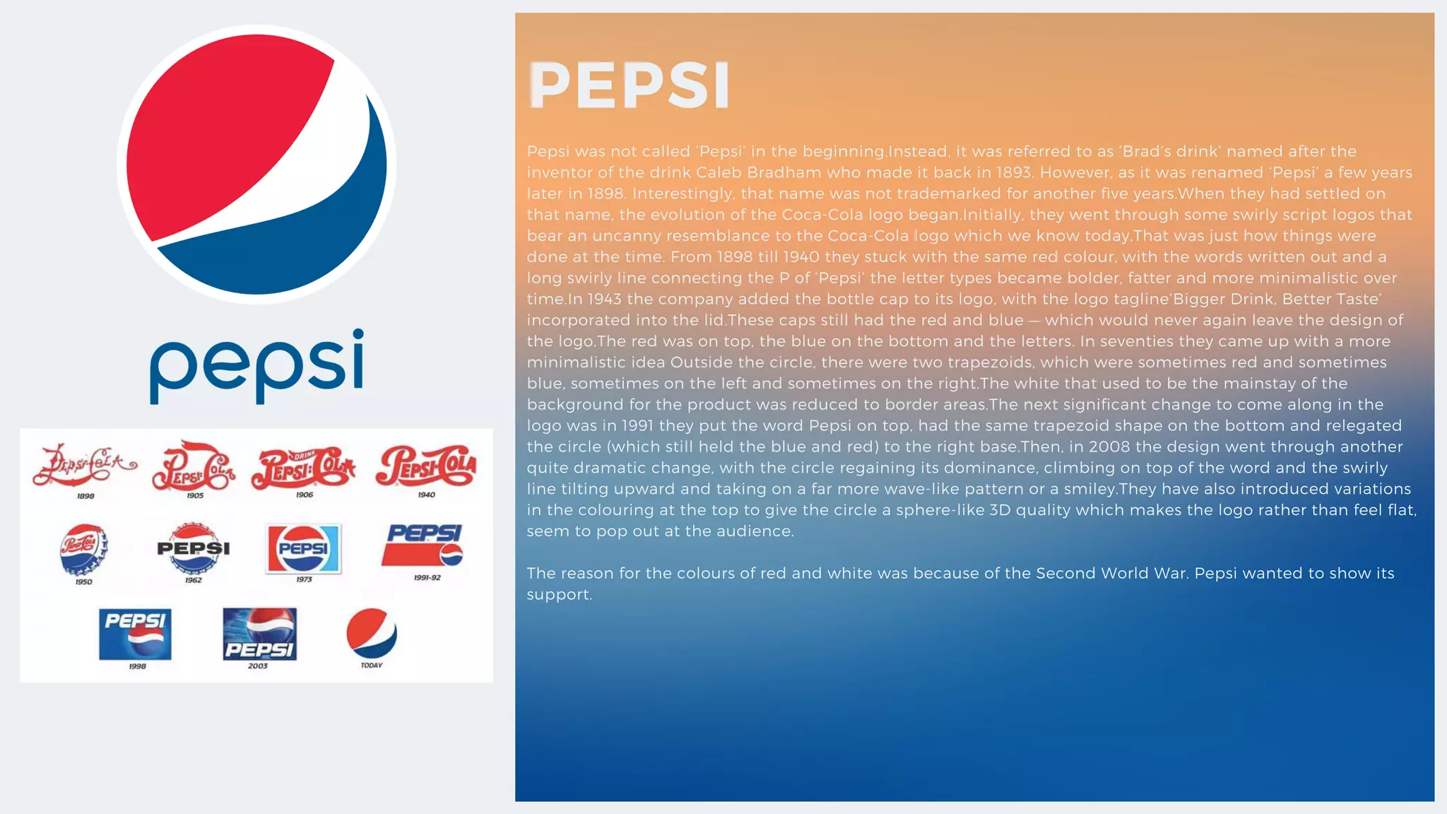Research on insta pepsi and longines | PPT