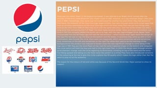 Research on insta pepsi and longines | PPT