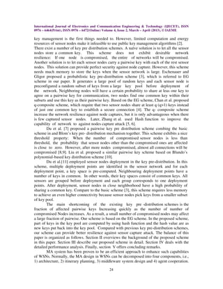 Research on key predistribution scheme of wireless sensor networks | PDF