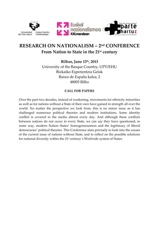 Research on nationalism ii | PDF