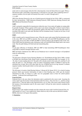 Research on performance of routing protocols in manet | PDF | Computer Networking | Computing