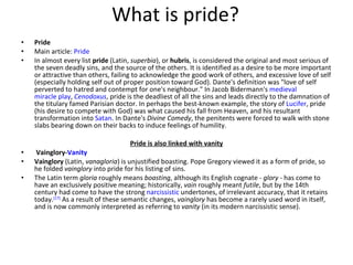 Research on pride for record | PPT