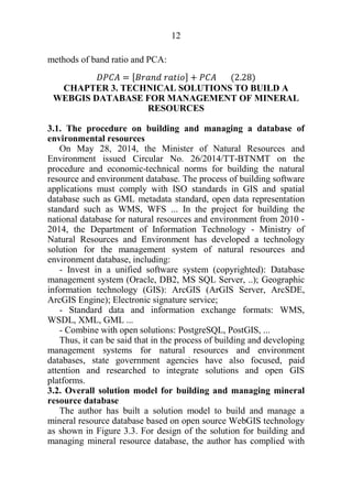 Research on technical solutions to build mineral resource management database using web gis ...
