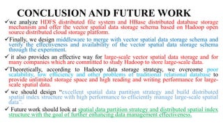 Research on vector spatial data storage scheme based | PPTX
