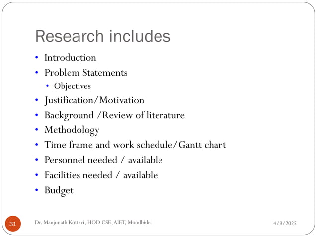 Research Orientation- Introduction to Research | PDF
