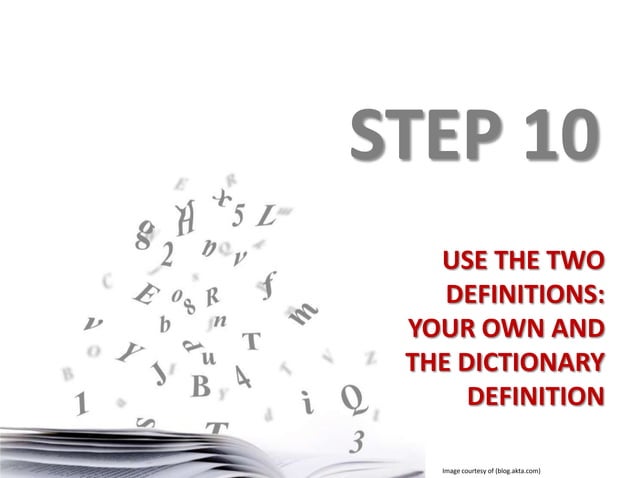 Research or Proposal Writing - DEFINITION OF TERMS | PPSX