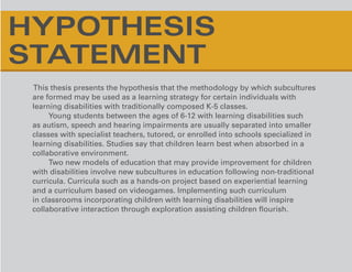 Education subcultures | PDF