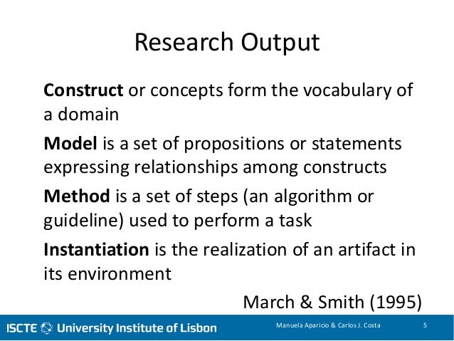 Research Outputs
