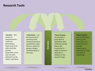 Research overview | PPT