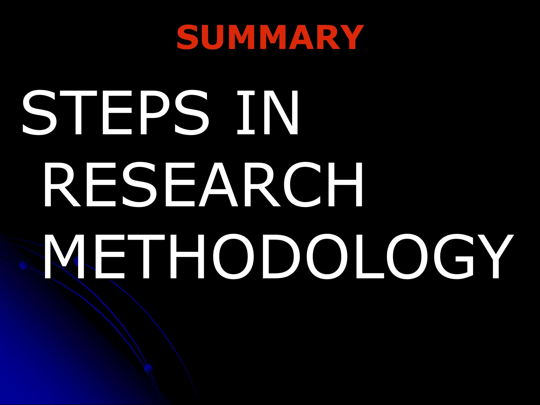 Fundamentals of Scientific Research: An Overview | PPT