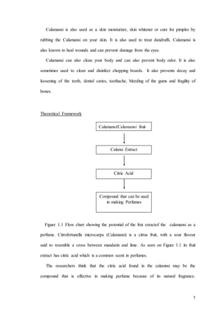 Research paper - Calamansi (Citrofortunella Microcarpa) Fruit Extract ...