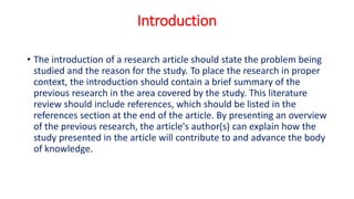 Research paper | PPTX