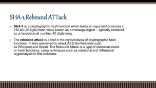 Hash Function(Grostl) and Contex Hull Research paper | PPT
