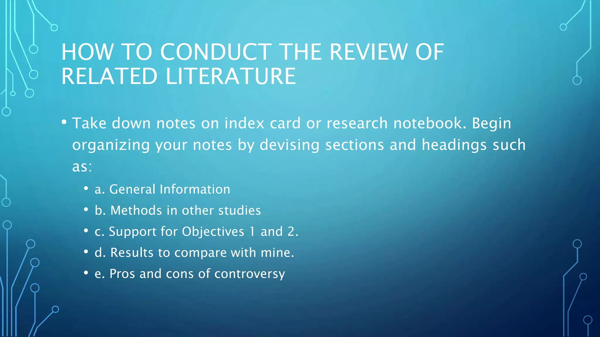 Research Paper: Review of Related Literature | PPTX