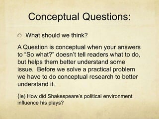 Research paper 101 | PPTX | Education