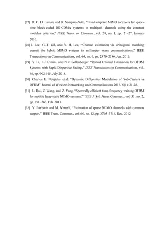 Research paper (channel_estimation) | PDF | Computer Networking | Computing