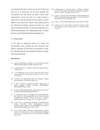 Conversion of Waste Plastic to Fuel by Hitesh Sharma | PDF