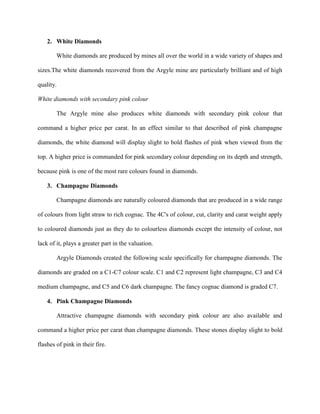 Research paper for diamond | DOCX | Jewelry Making | Arts and Crafts