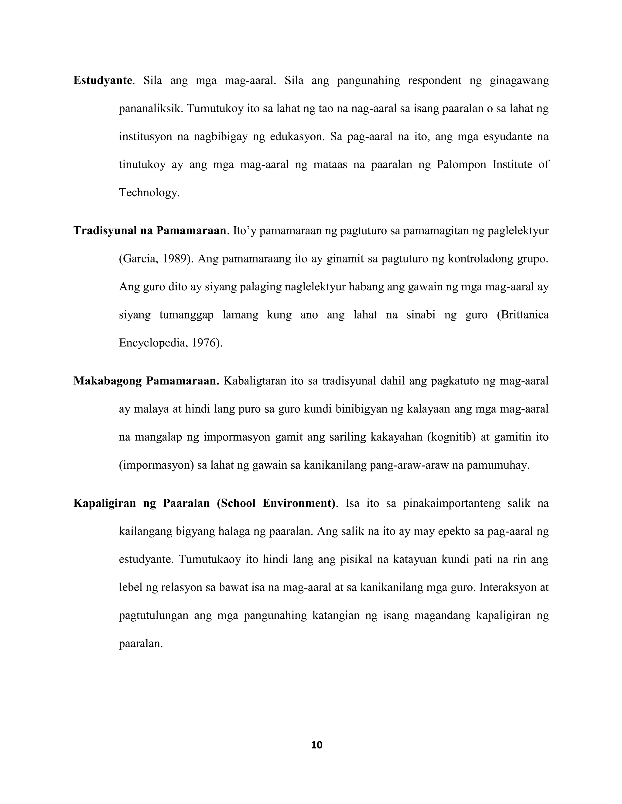 Research paper in filipino | PDF