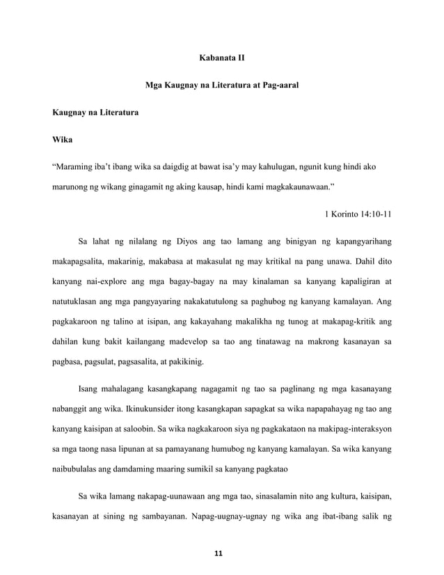 Research paper in filipino | PDF