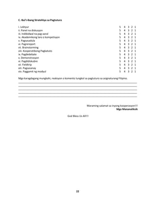 Research paper in filipino | PDF